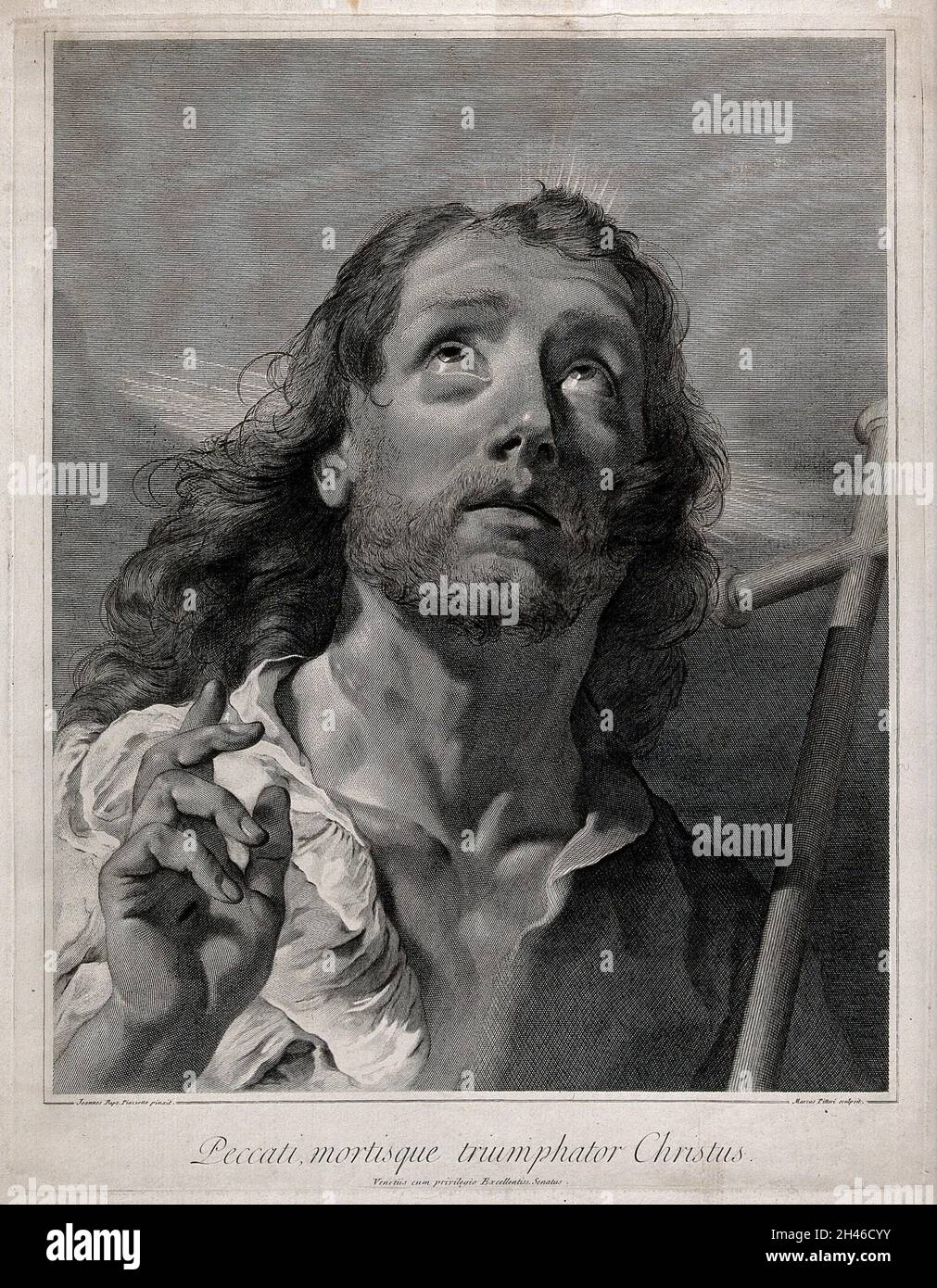 Jesus christ line art hi-res stock photography and images - Alamy