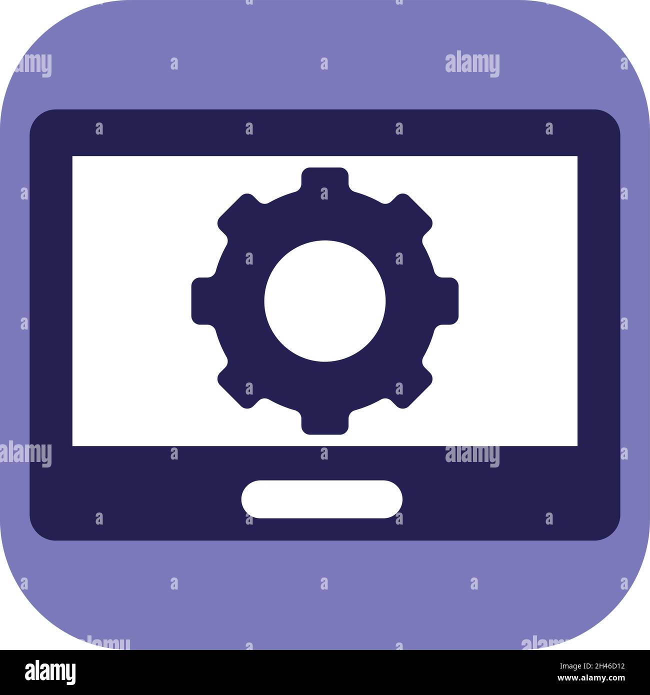 Management settings, illustration, vector, on a white background Stock ...
