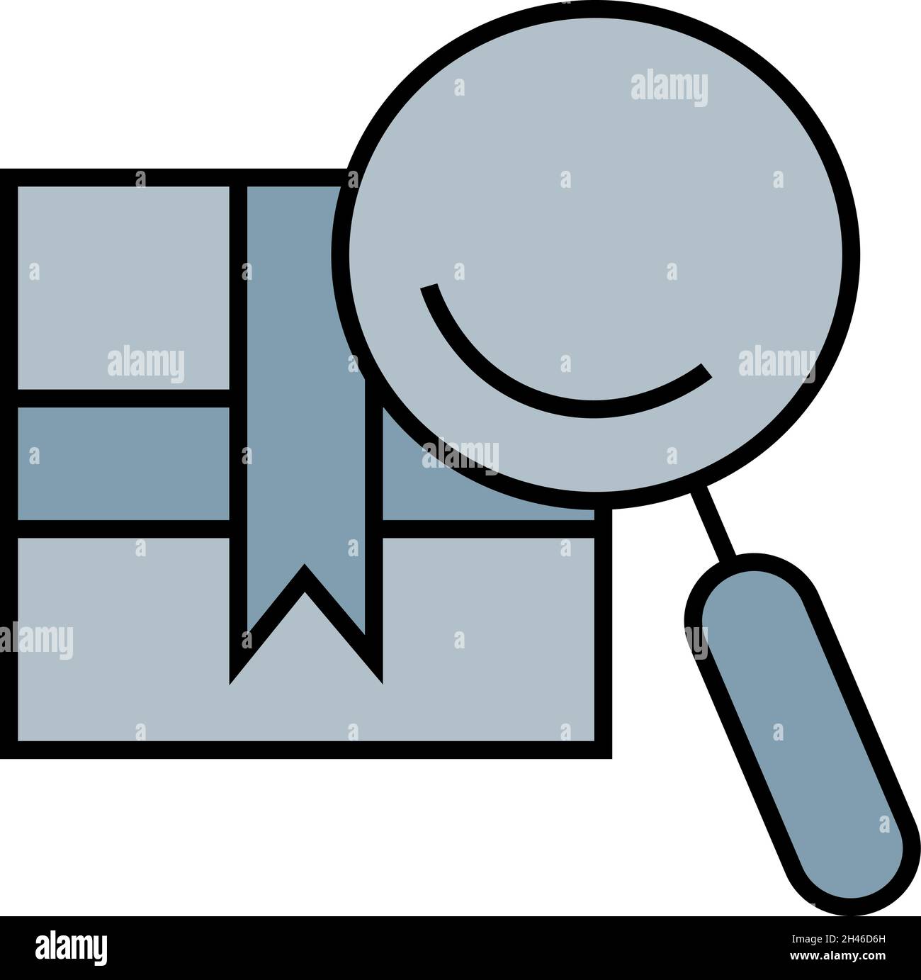 Order inspection, illustration, vector, on a white background Stock ...