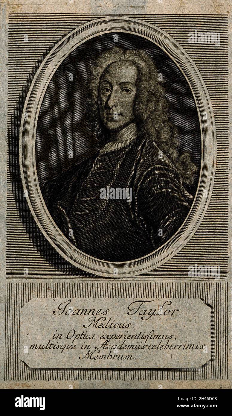 John Taylor. Line engraving after P. Ryche Stock Photo - Alamy