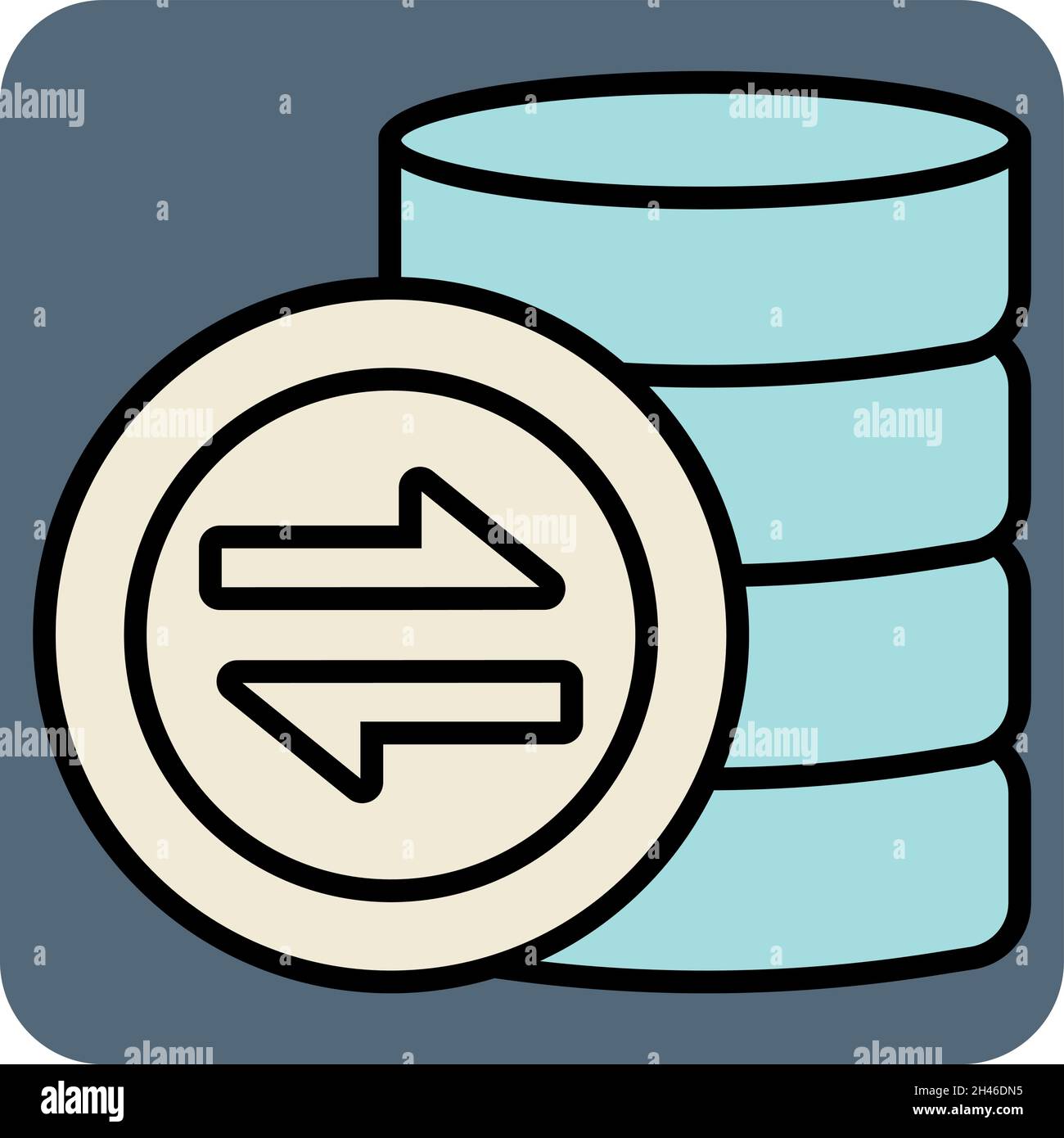 Web money transfer icon Cut Out Stock Images & Pictures - Alamy