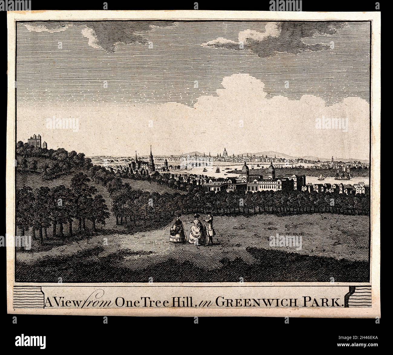 Victorian london skyline engraving hi-res stock photography and images ...