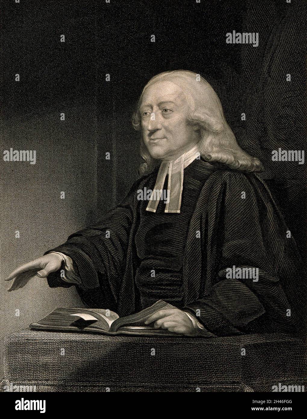 John Wesley. Engraving by J. Thomson after J. Jackson Stock Photo - Alamy