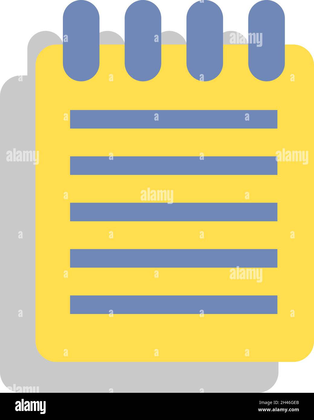 Study notebook Stock Vector Images - Alamy