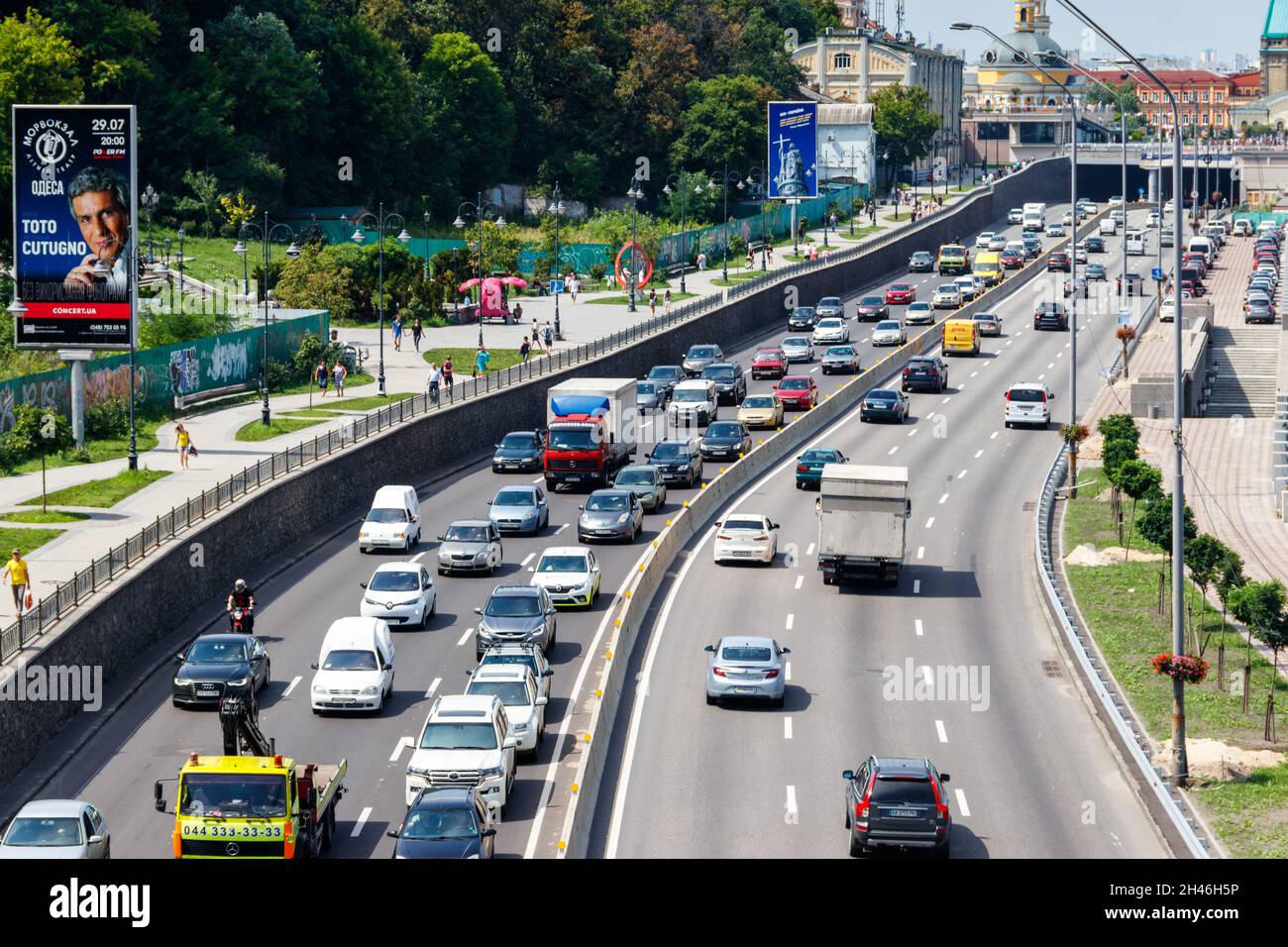 Kiev ukraine motorway hi-res stock photography and images - Alamy