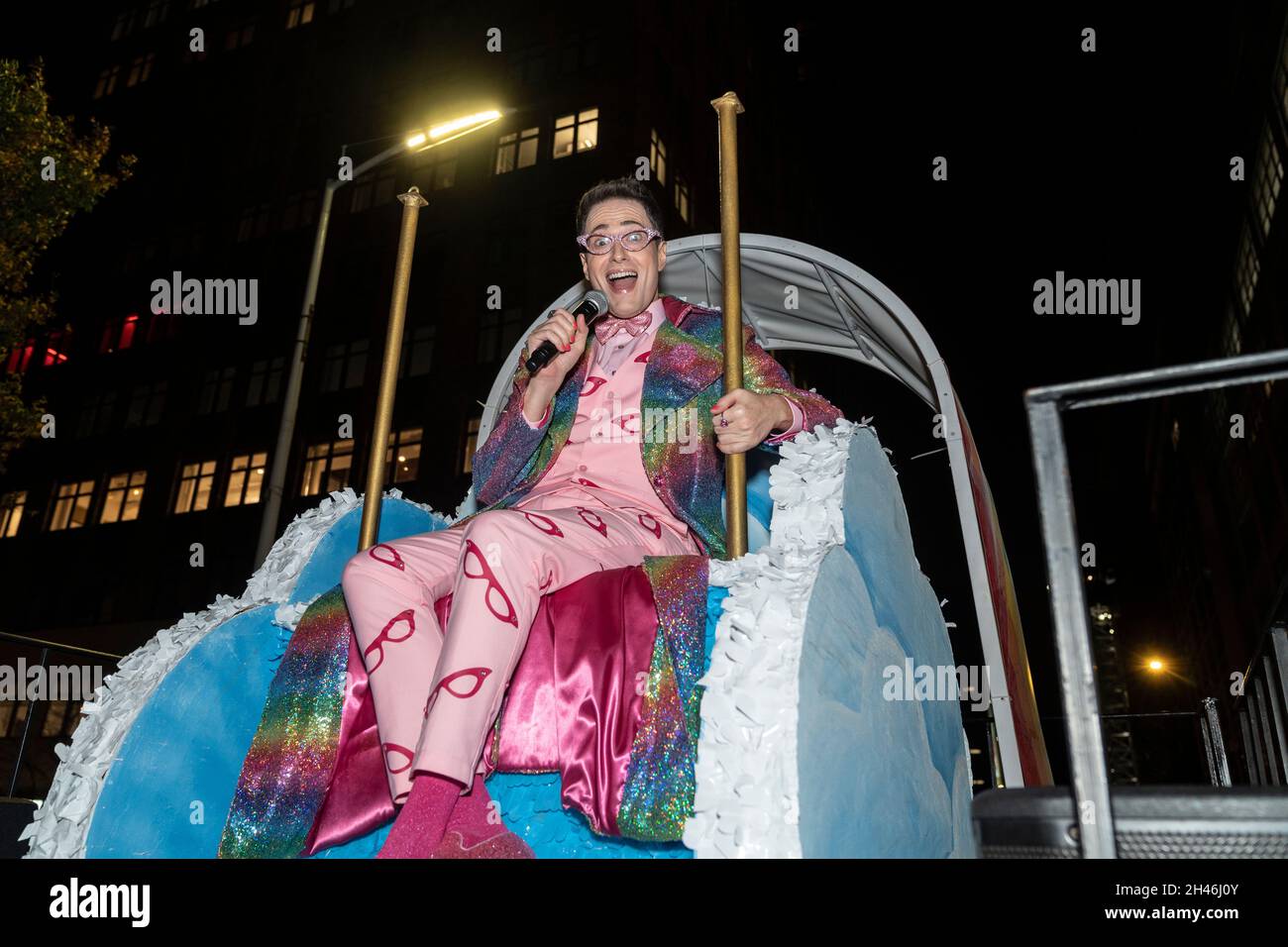 New York, NY - October 31, 2021: Atmosphere during 48th annual Village ...