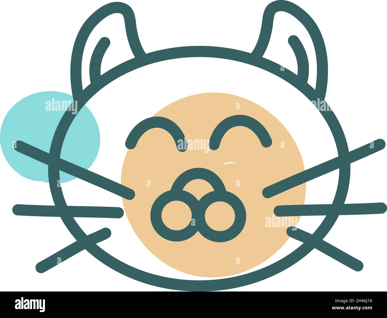 Family cat, illustration, vector, on a white background Stock Vector ...