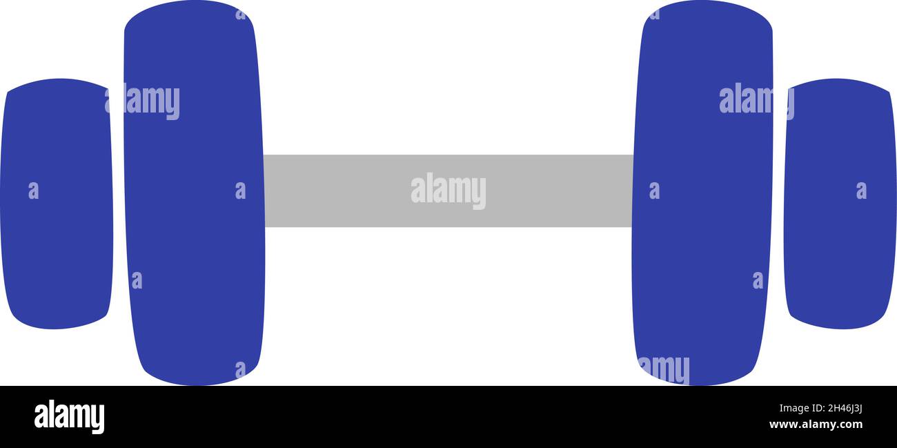 Barbell barbell symbol vector vectors hi-res stock photography and ...