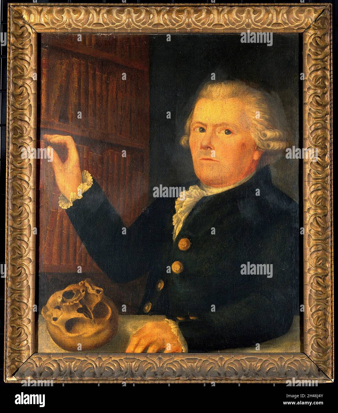 Benjamin Bell (?). Oil painting Stock Photo - Alamy