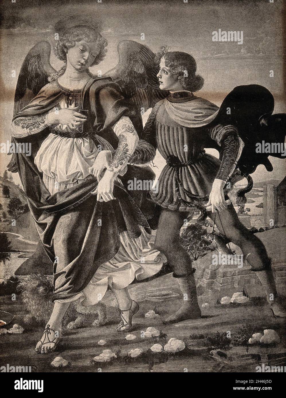 Tobias and saint raphael hi-res stock photography and images - Alamy