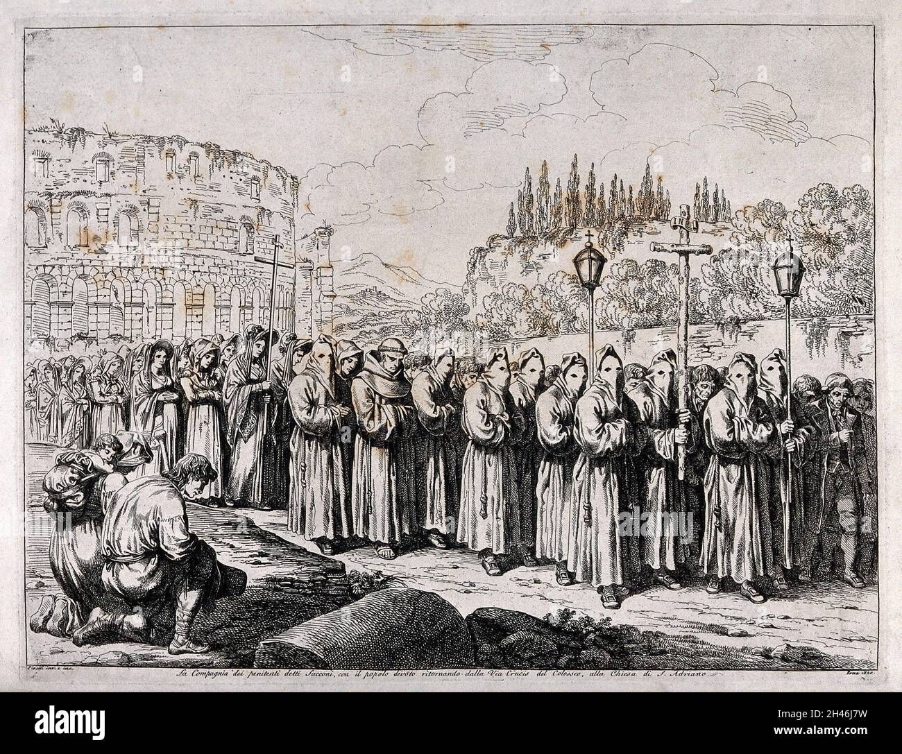 The colosseum etching hi-res stock photography and images - Alamy