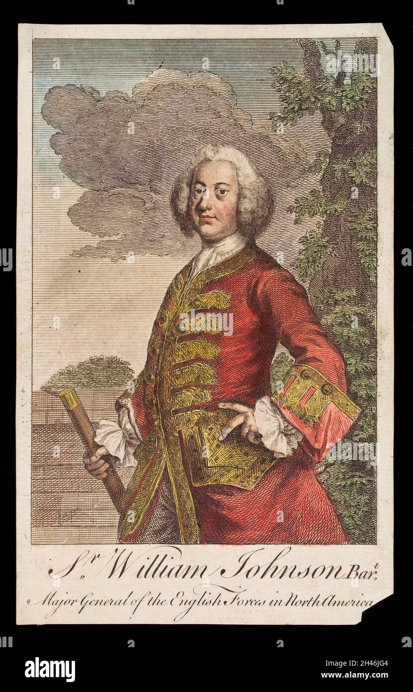 Sir william johnson hi-res stock photography and images - Alamy