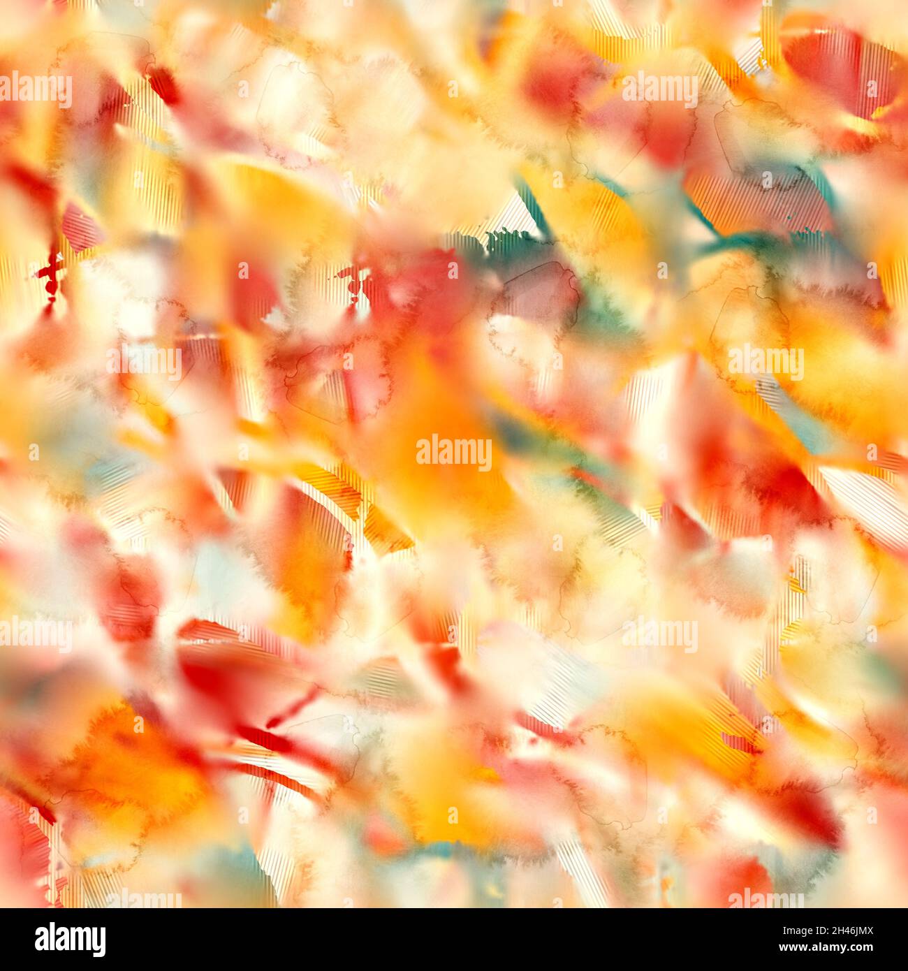 Seamless watercolor wash painting pattern swatch for surface print ...