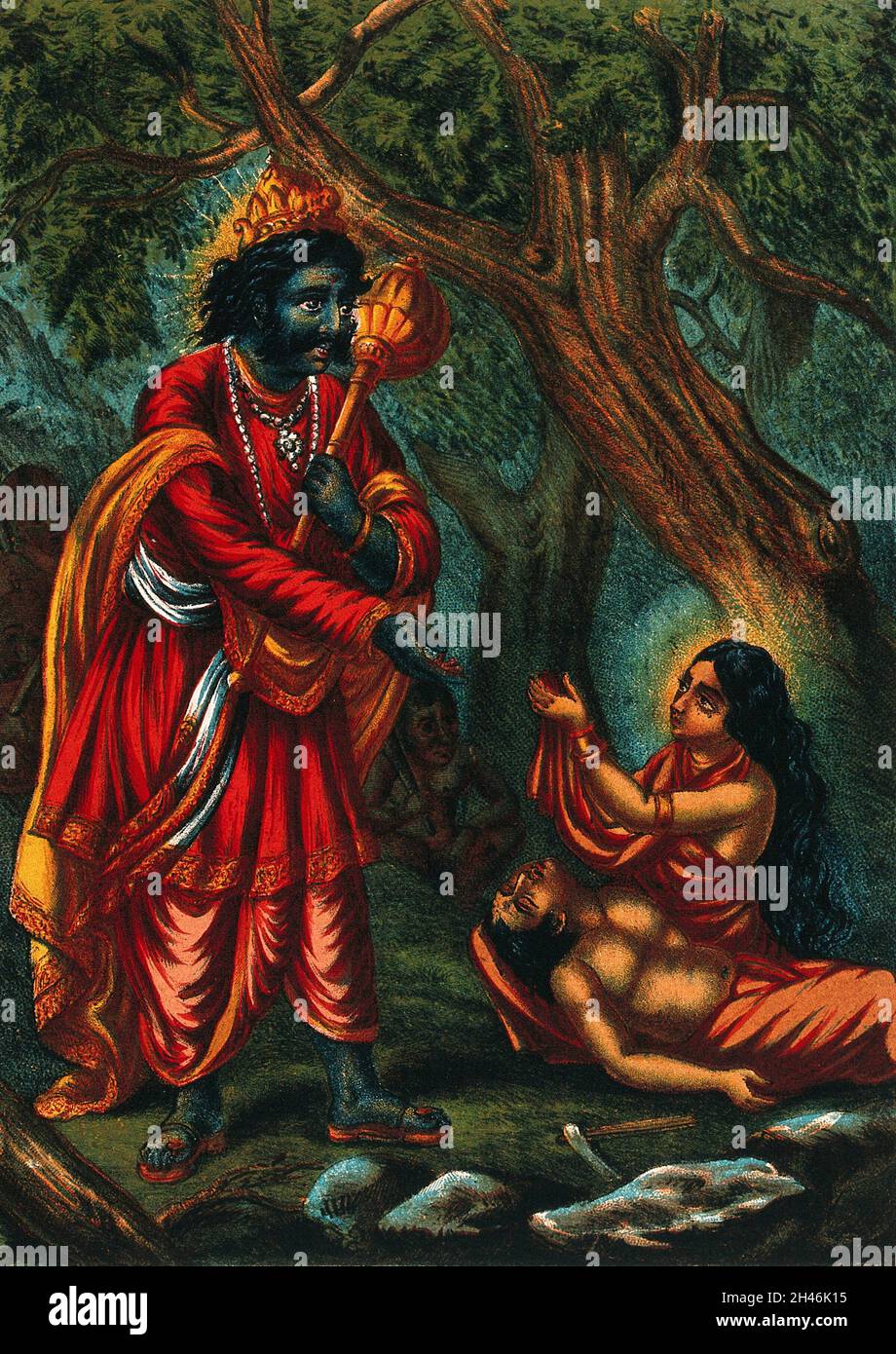 Yama god hi-res stock photography and images - Alamy