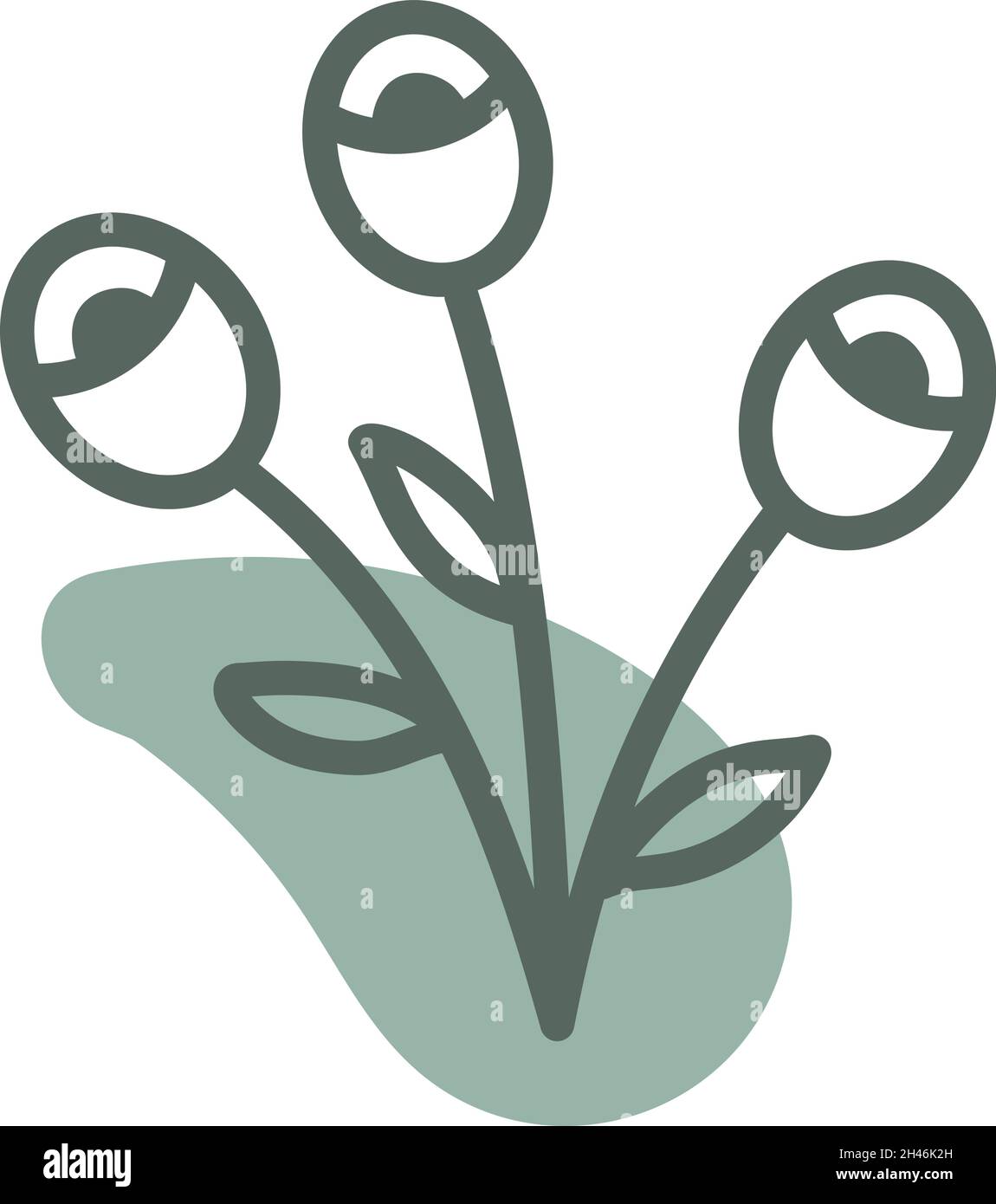 Three dimensional render plant Stock Vector Images - Alamy