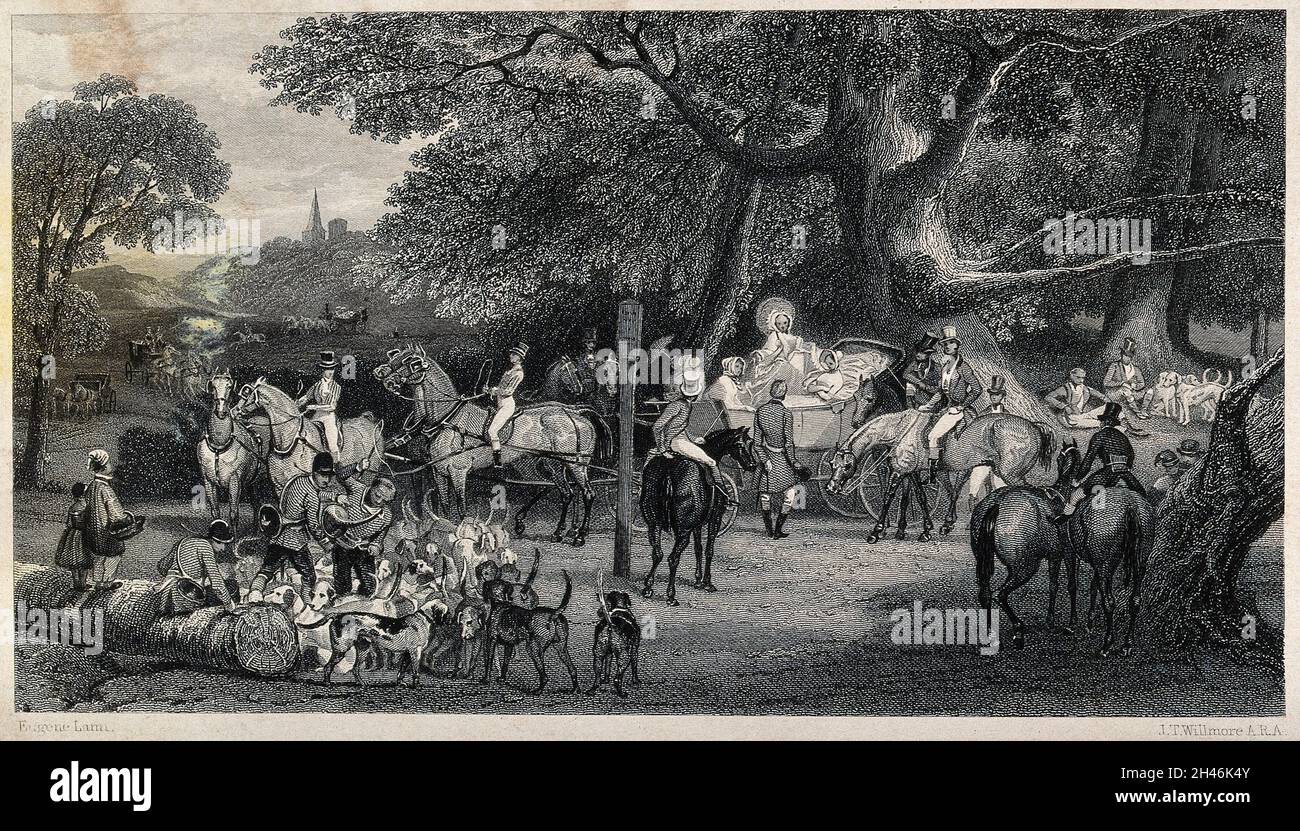 Hunting and gathering illustration hi-res stock photography and images ...