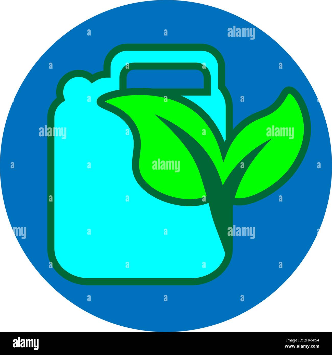 Ecology fuel, illustration, vector, on a white background Stock Vector ...