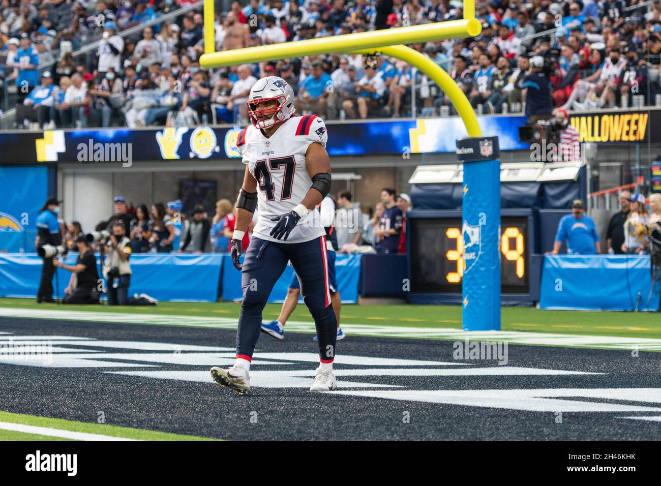 Inglewood, USA. 31st Oct, 2021. American Football: Pro League NFL, Los ...