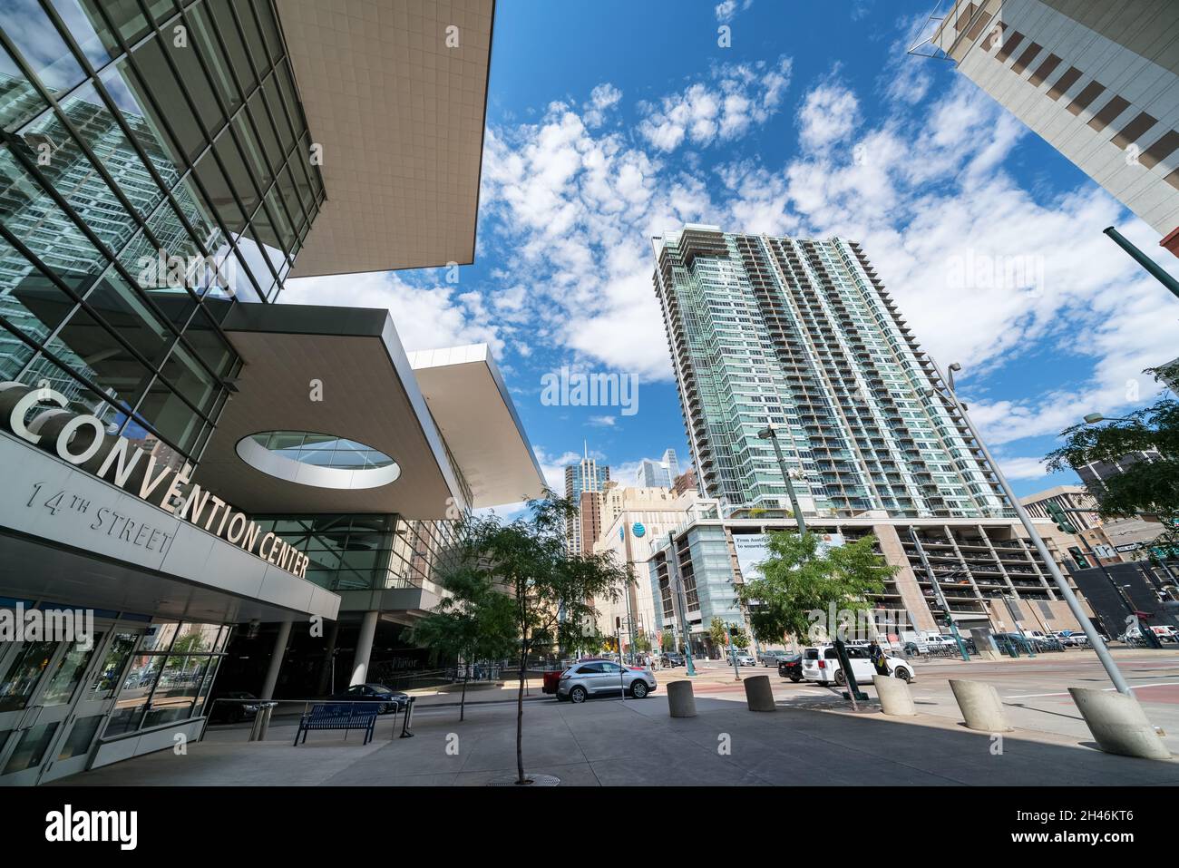 The Convention Center in Denver, Colorado, USA Stock Photo - Alamy