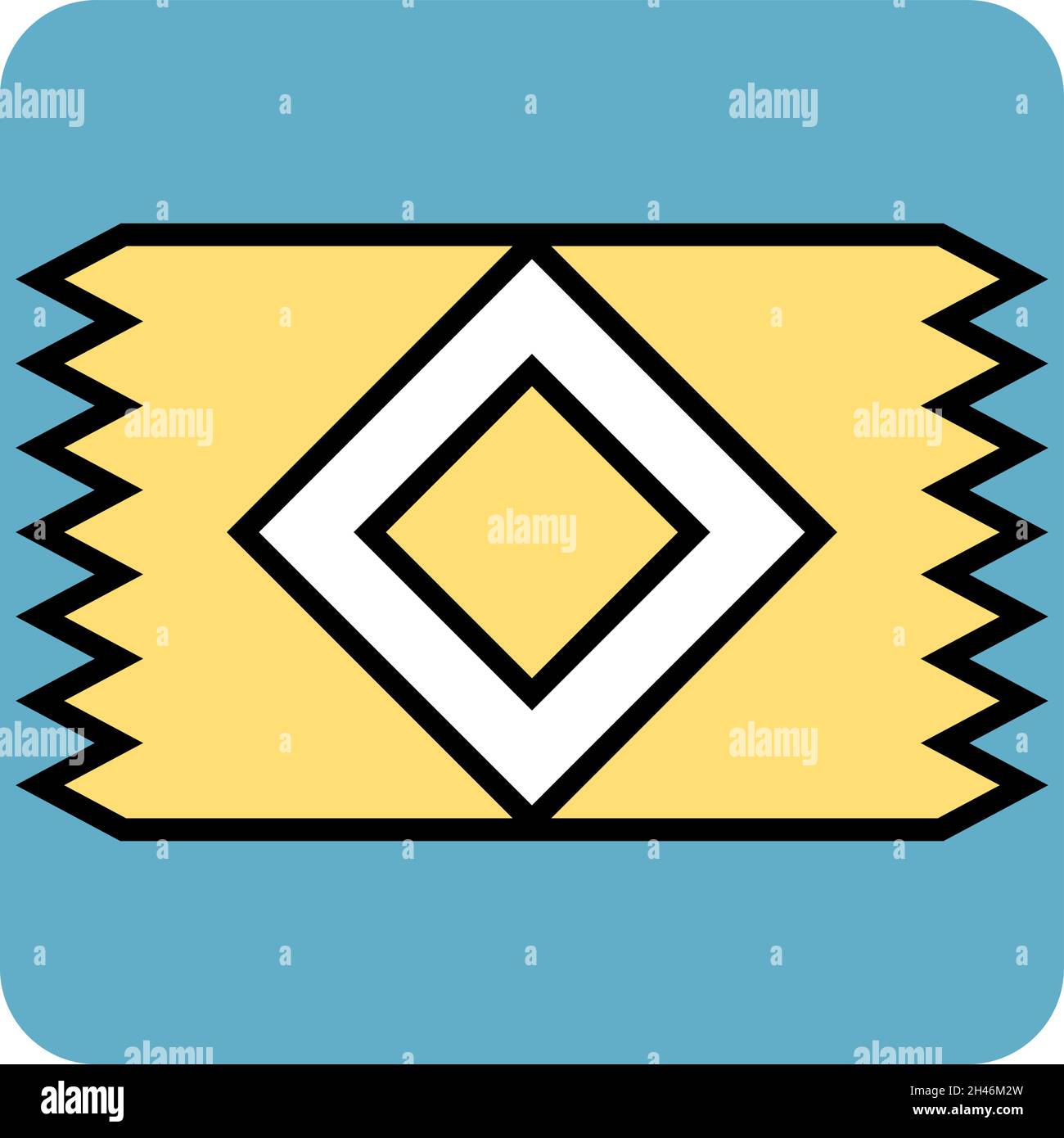 Yellow background elements Cut Out Stock Images & Pictures - Alamy