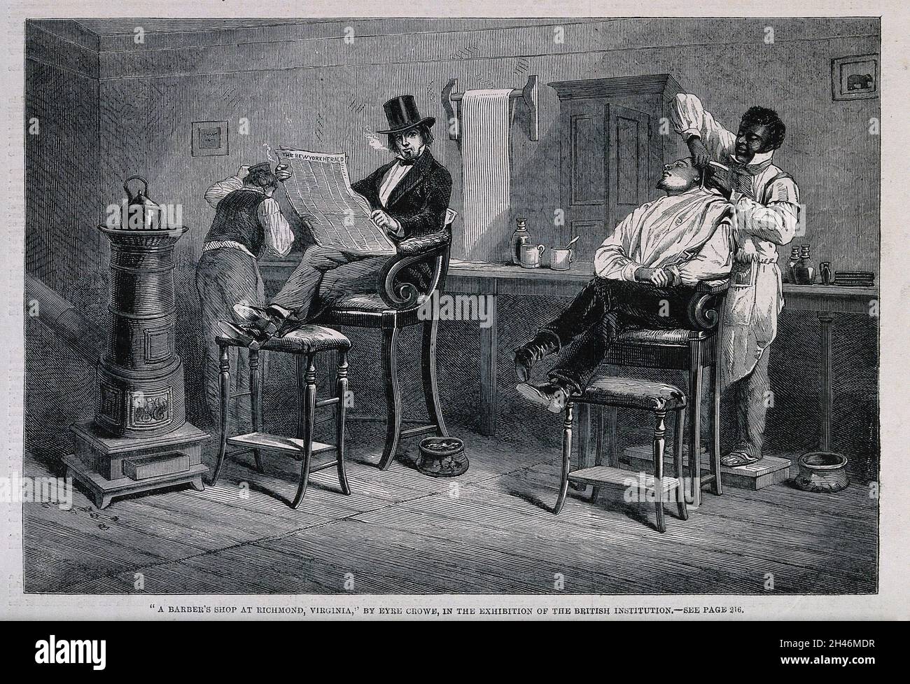Barber's shop at richmond hi-res stock photography and images - Alamy