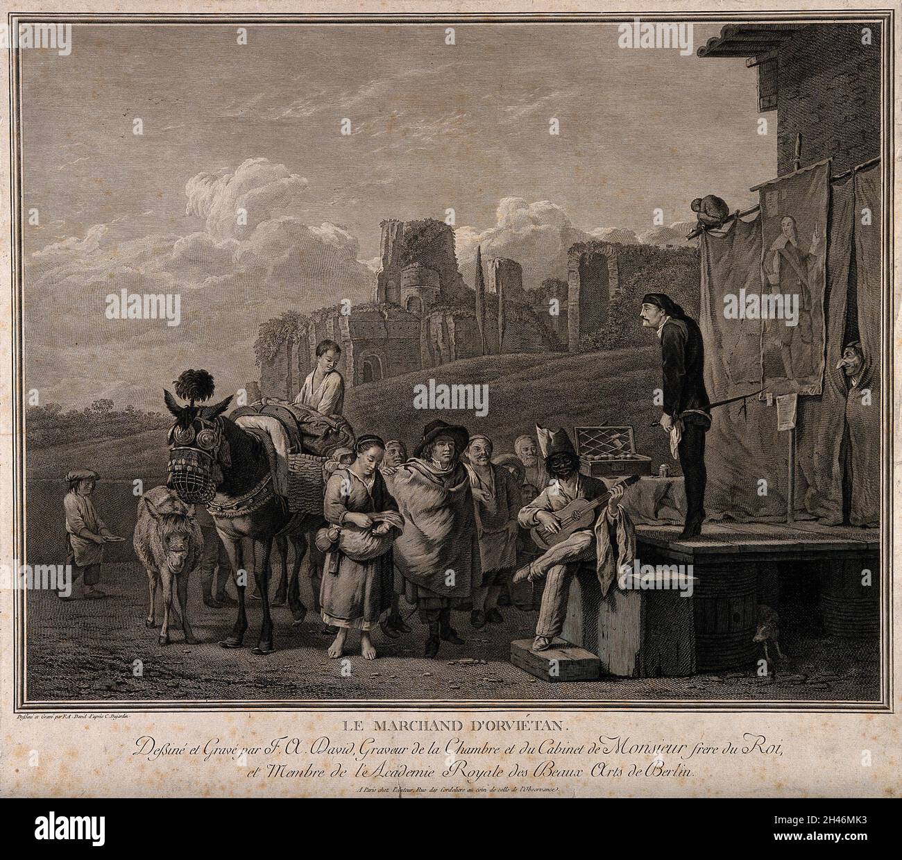 Itinerant performers hi-res stock photography and images - Alamy