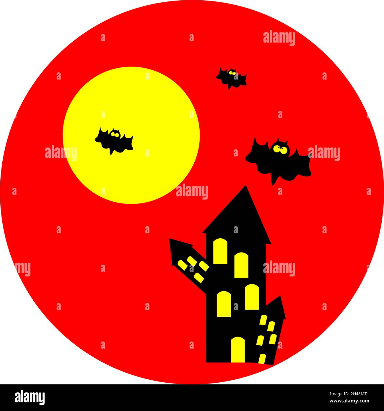 Background scary Stock Vector Images - Alamy