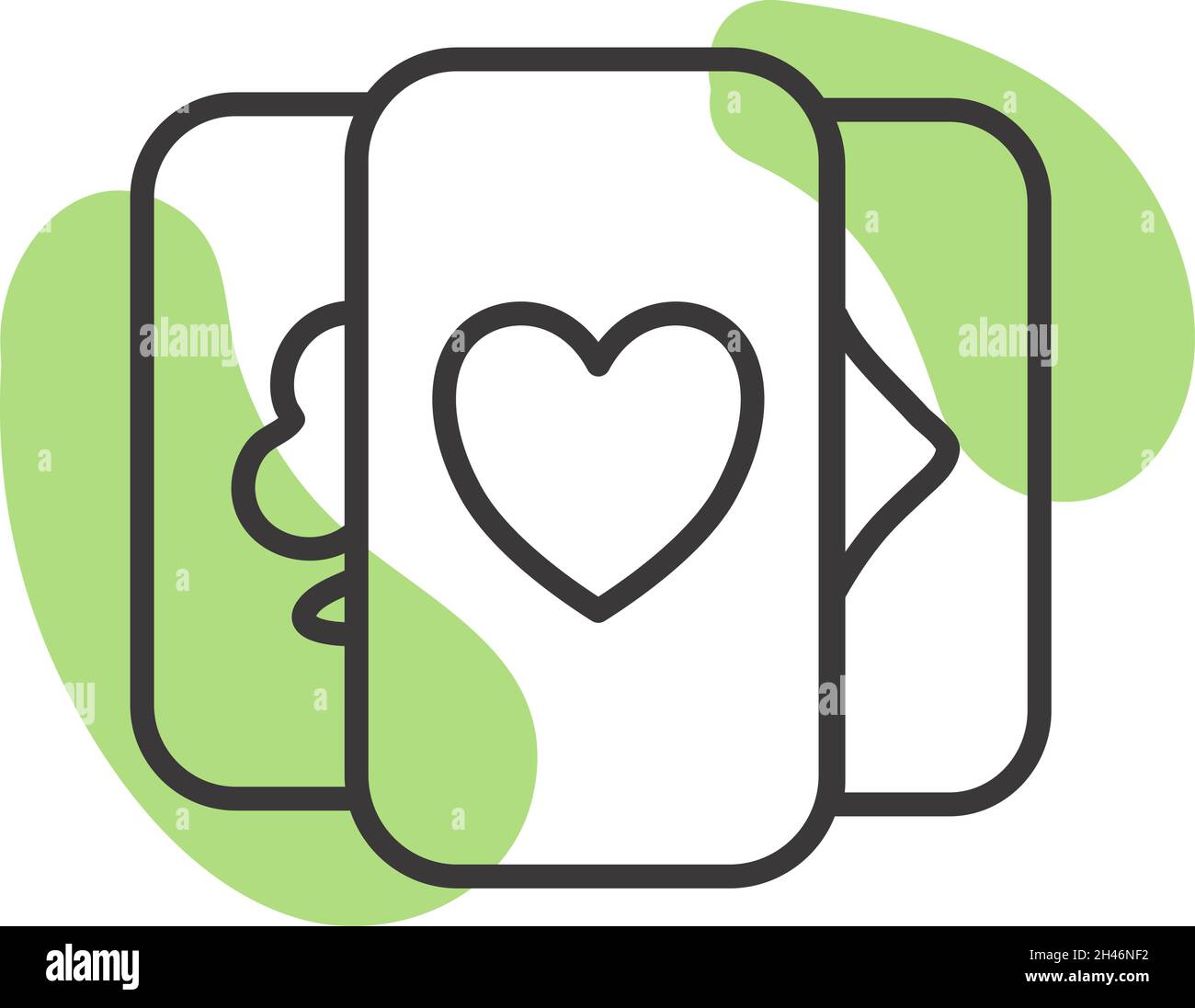 Poker cards vector hi-res stock photography and images - Alamy