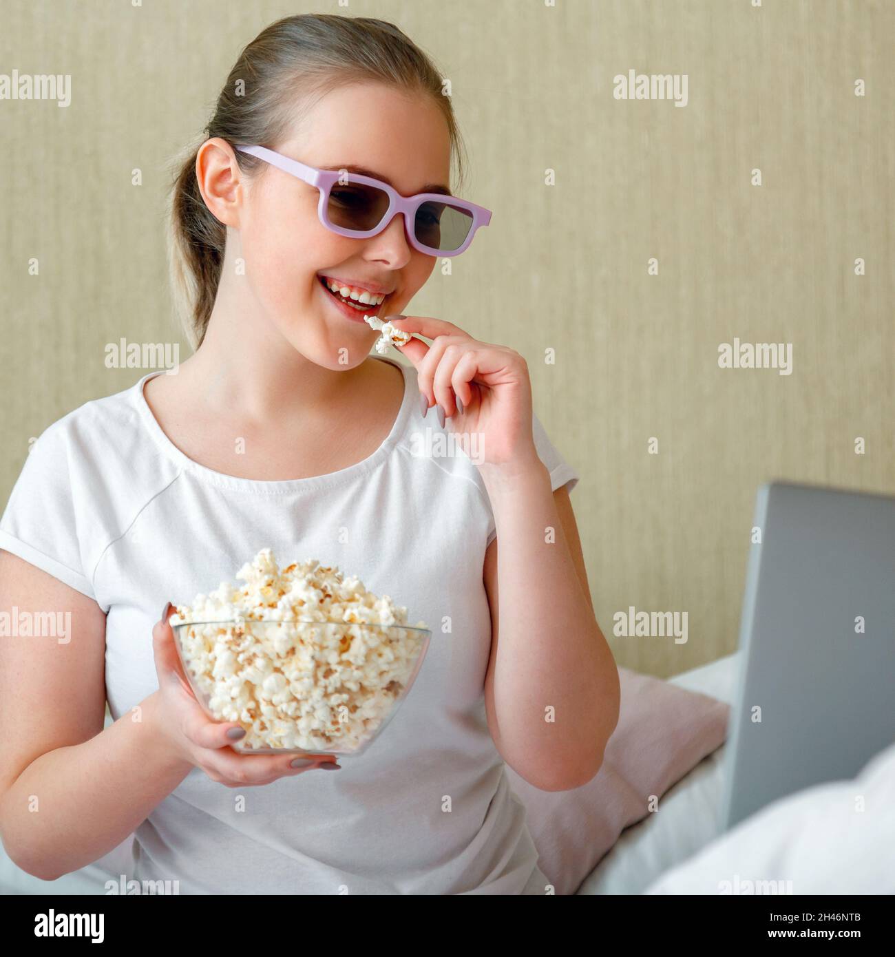 Person Watching Netflix Alone