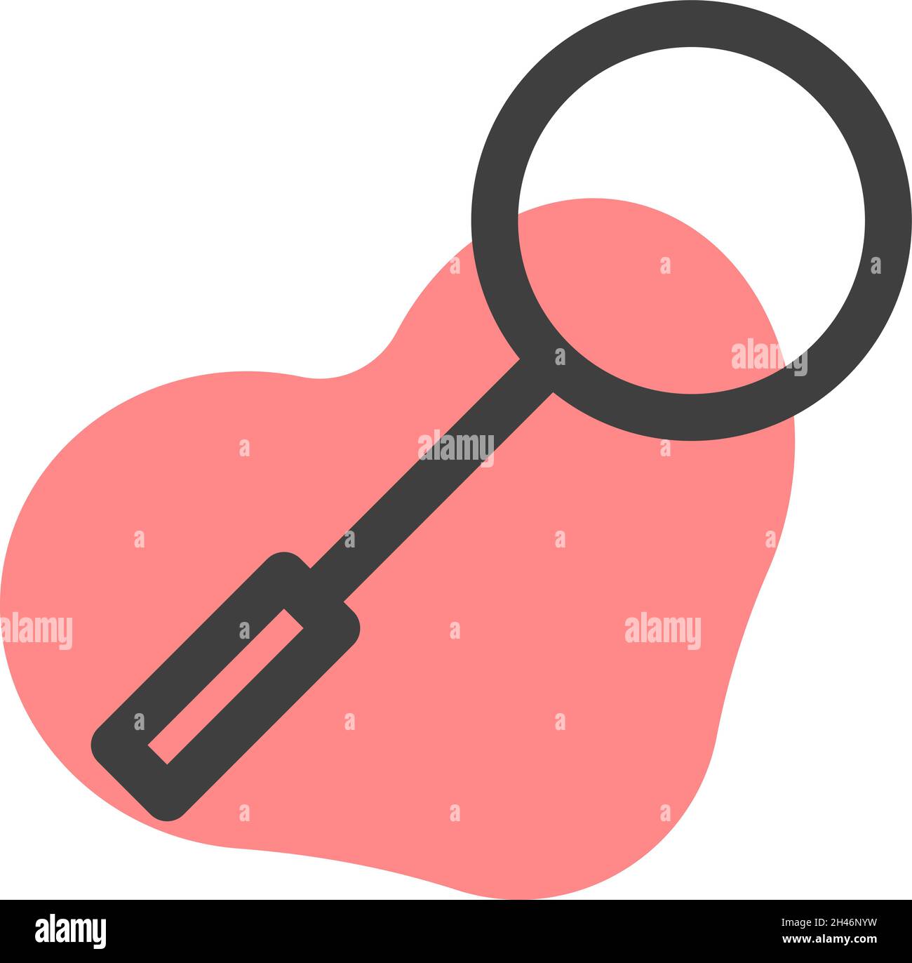 Interface Magnifier Illustration Vector On A White Background Stock Vector Image And Art Alamy