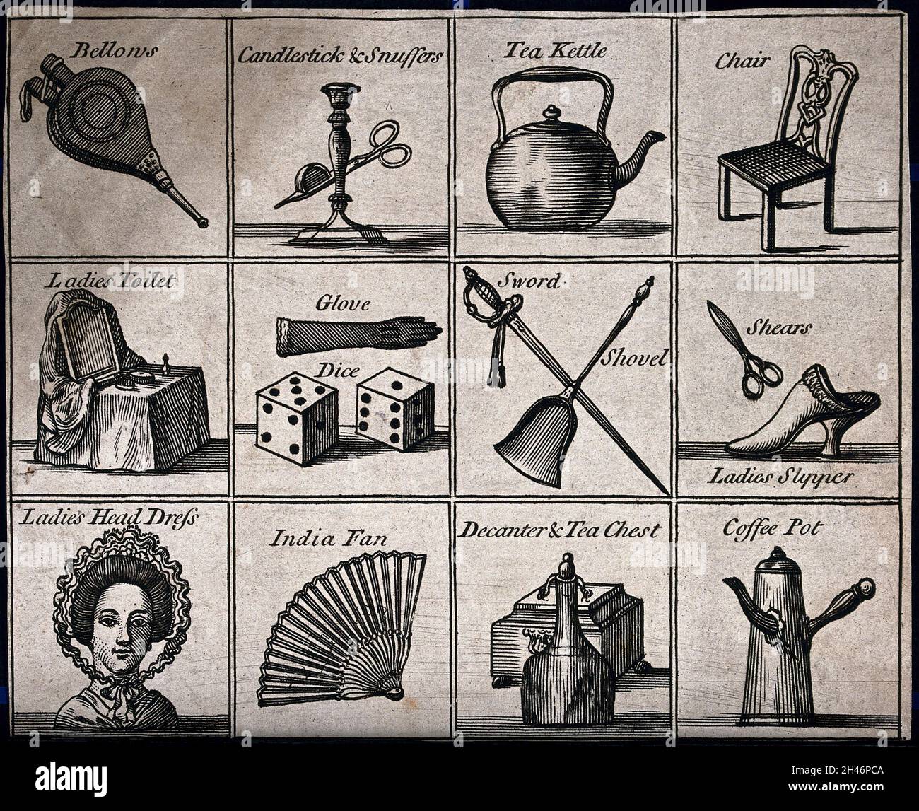 Depicted items hi-res stock photography and images - Alamy