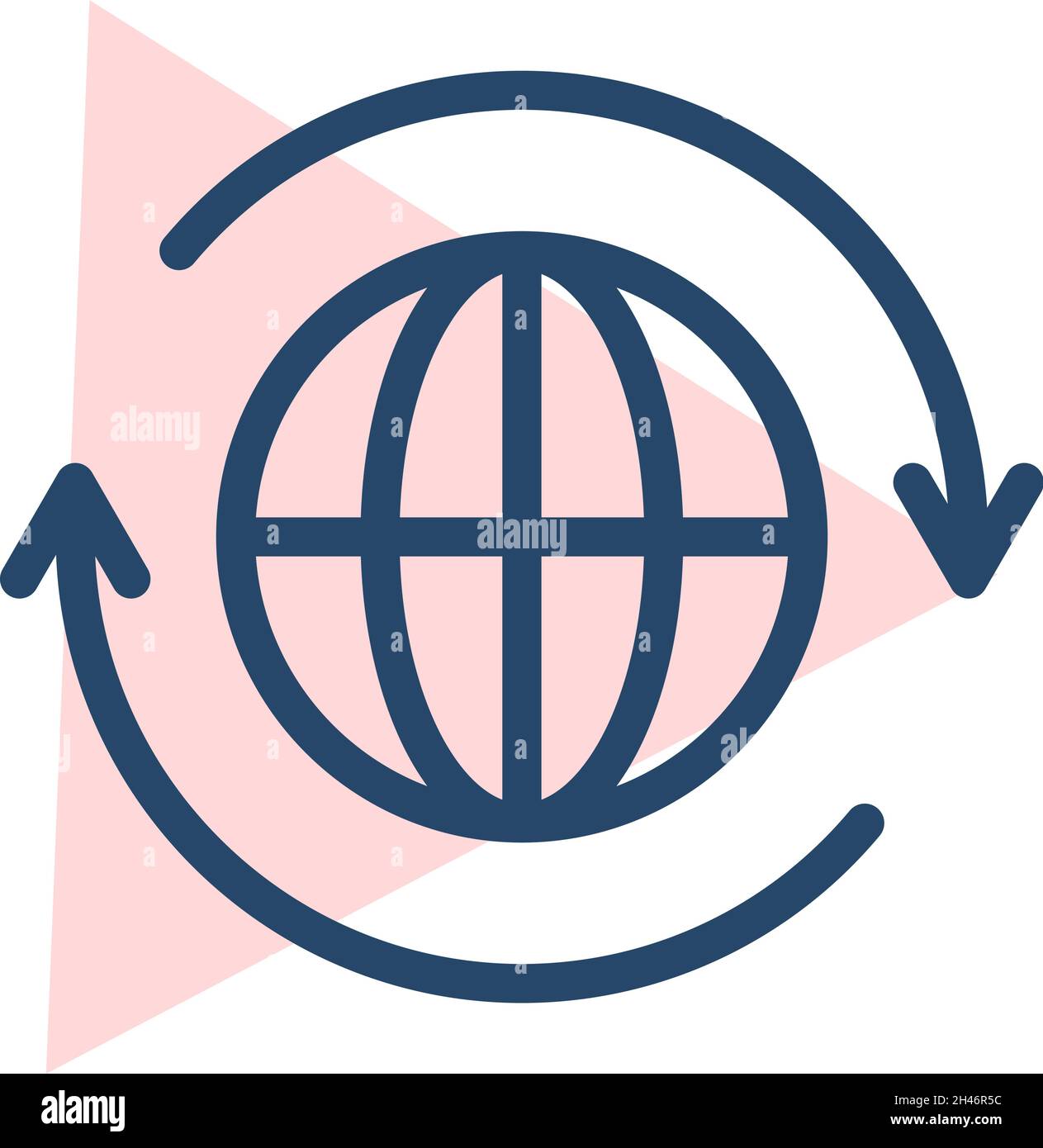 Internet connection, illustration, vector, on a white background Stock ...