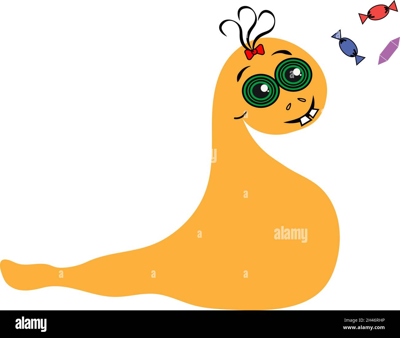 Cute cartoon sweets illustration hi-res stock photography and images ...