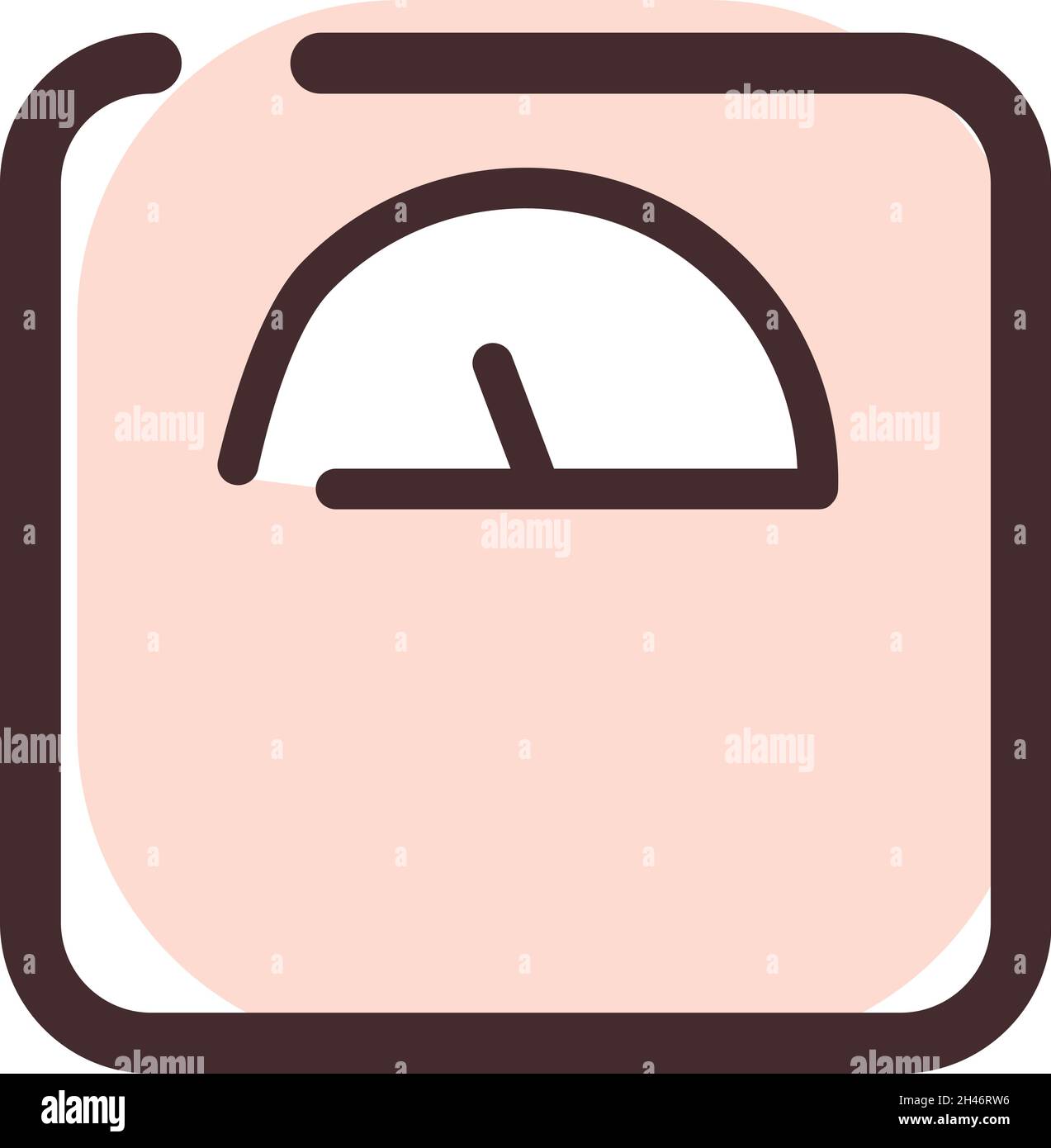 Food weight scales icon Cut Out Stock Images & Pictures - Alamy
