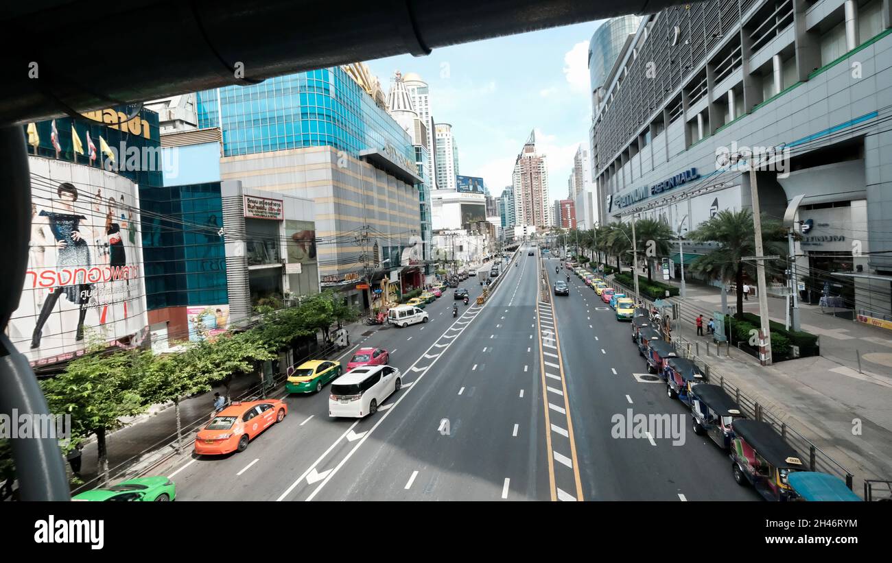 New Petchburi Road Bangkok Thailand Stock Photo - Alamy