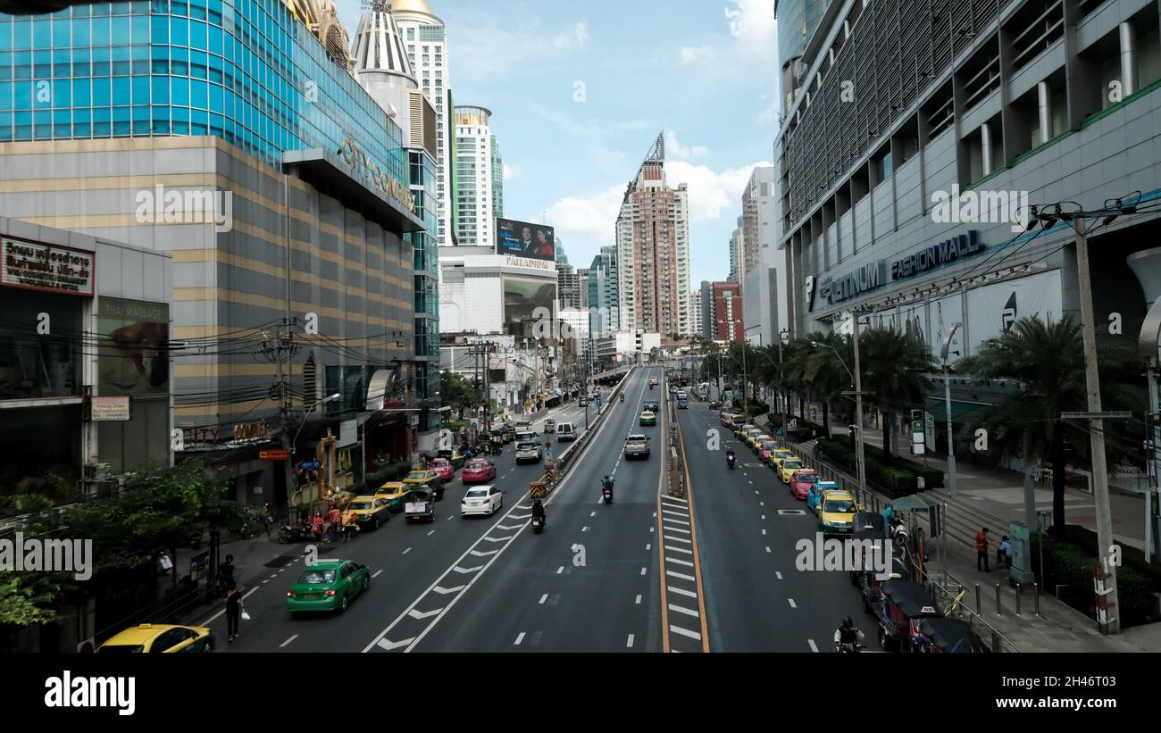 New Petchburi Road Bangkok Thailand Stock Photo - Alamy