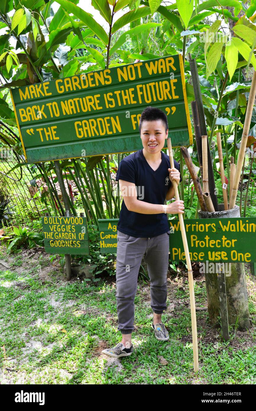 SINGAPORE. PORTRAIT OF MANDA FOO, CHIEF EXECUTIVE OFFICER OF THE ...