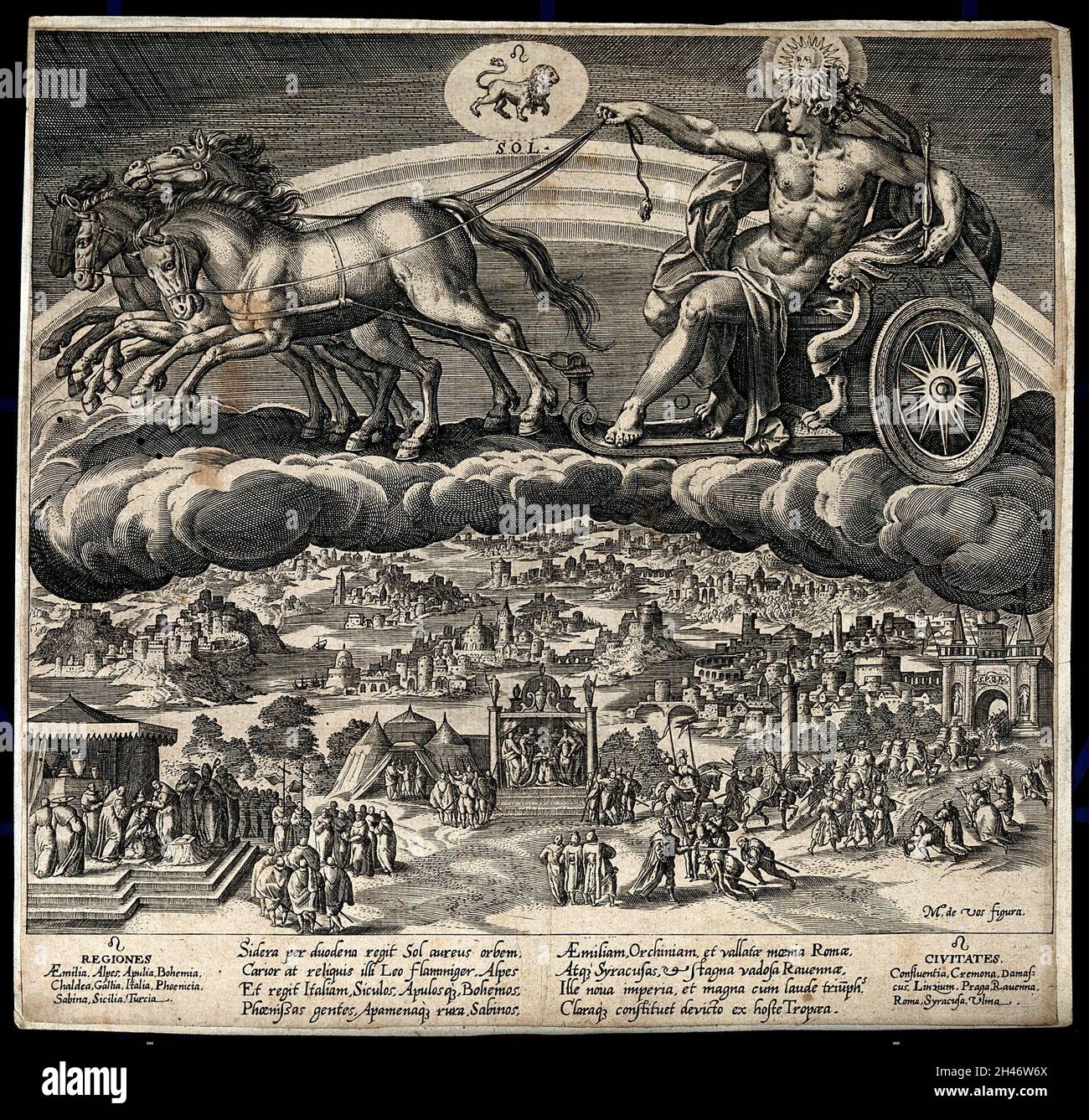 Apollo riding the chariot of the sun hi-res stock photography and ...