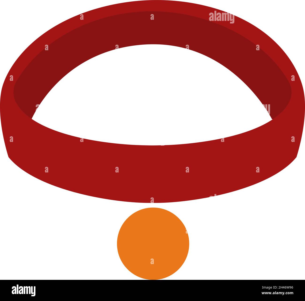 Pet collar set cartoon Cut Out Stock Images & Pictures - Alamy