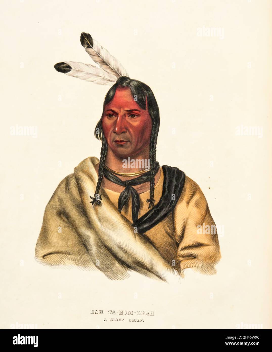Native american sioux tribe chief hi-res stock photography and images ...