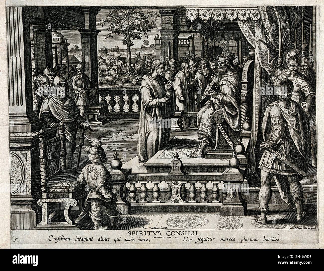 The power of counsel: Daniel interpreting the dream related by ...