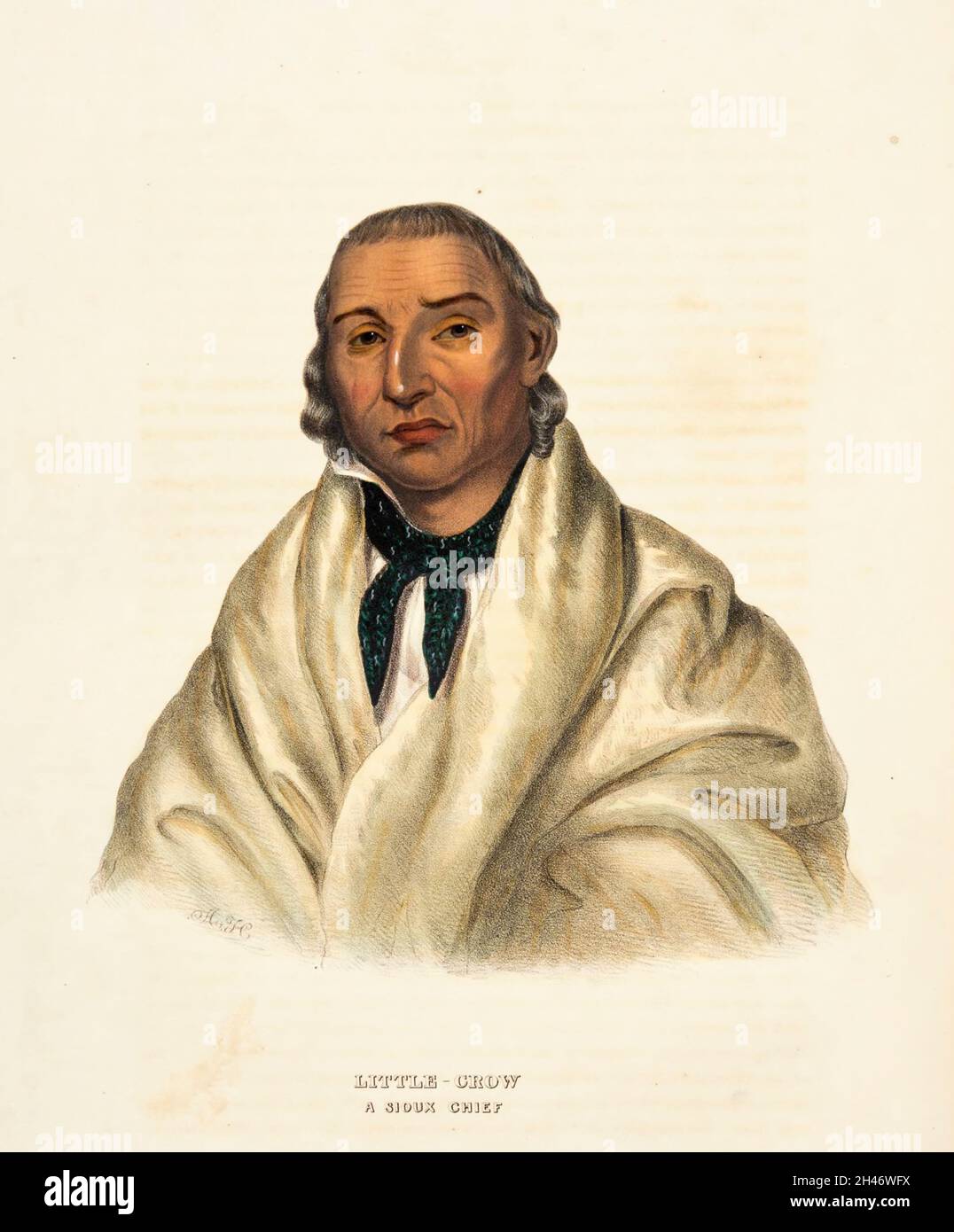 Chief little crow hi-res stock photography and images - Alamy