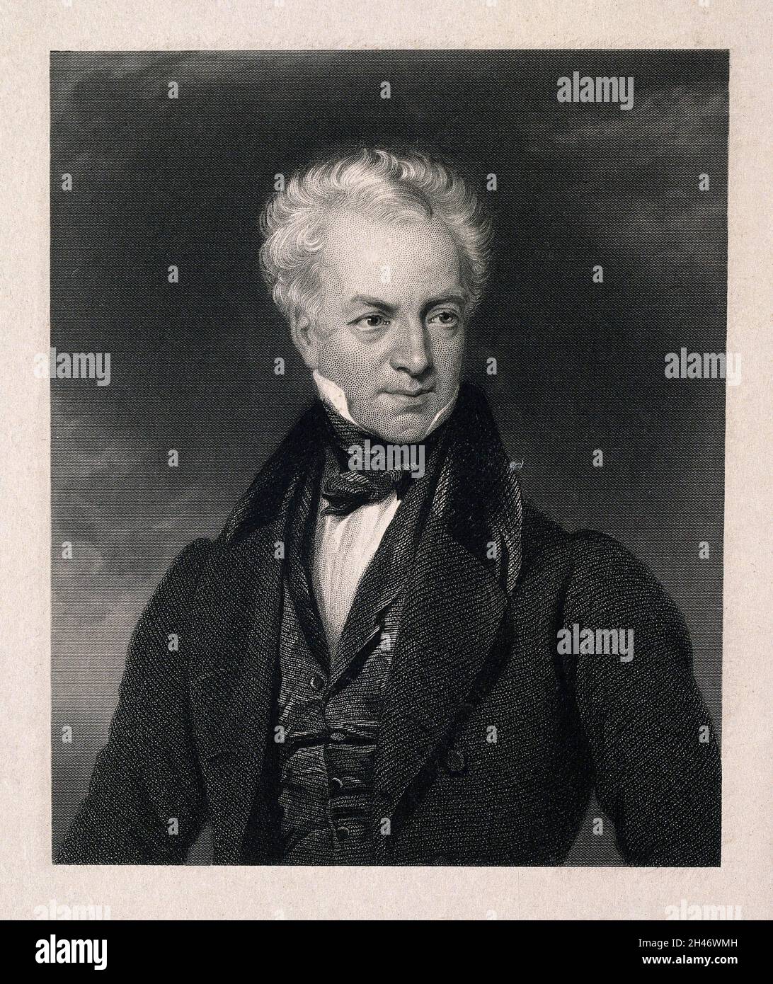 John Baron. Stipple engraving by W. Holl after H. Room Stock Photo - Alamy