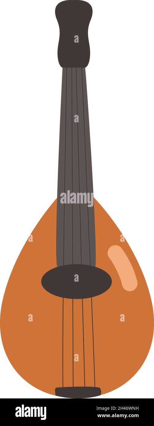 Folk art watercolor illustration Cut Out Stock Images & Pictures - Alamy