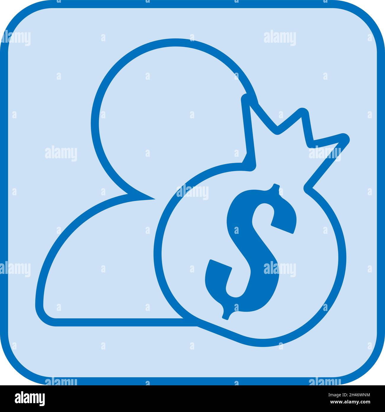 Serious female office worker Stock Vector Images - Alamy