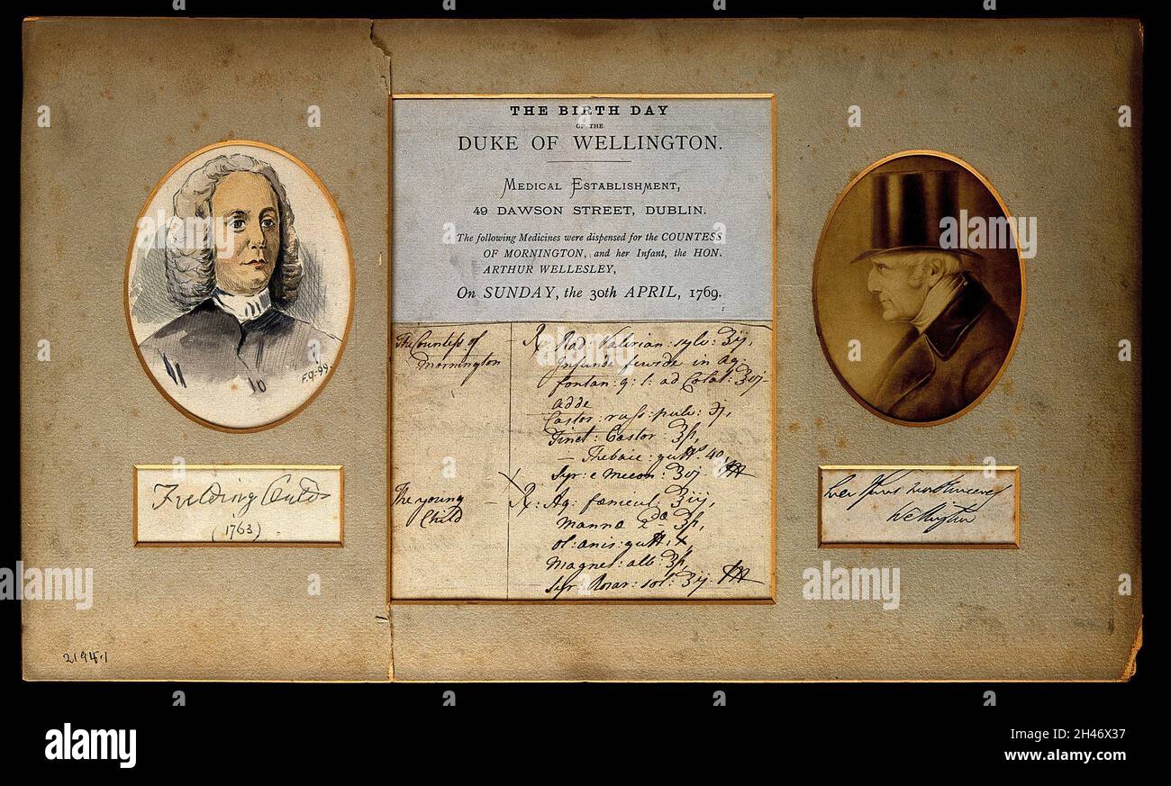 Sir Fielding Ould. Watercolour Stock Photo - Alamy