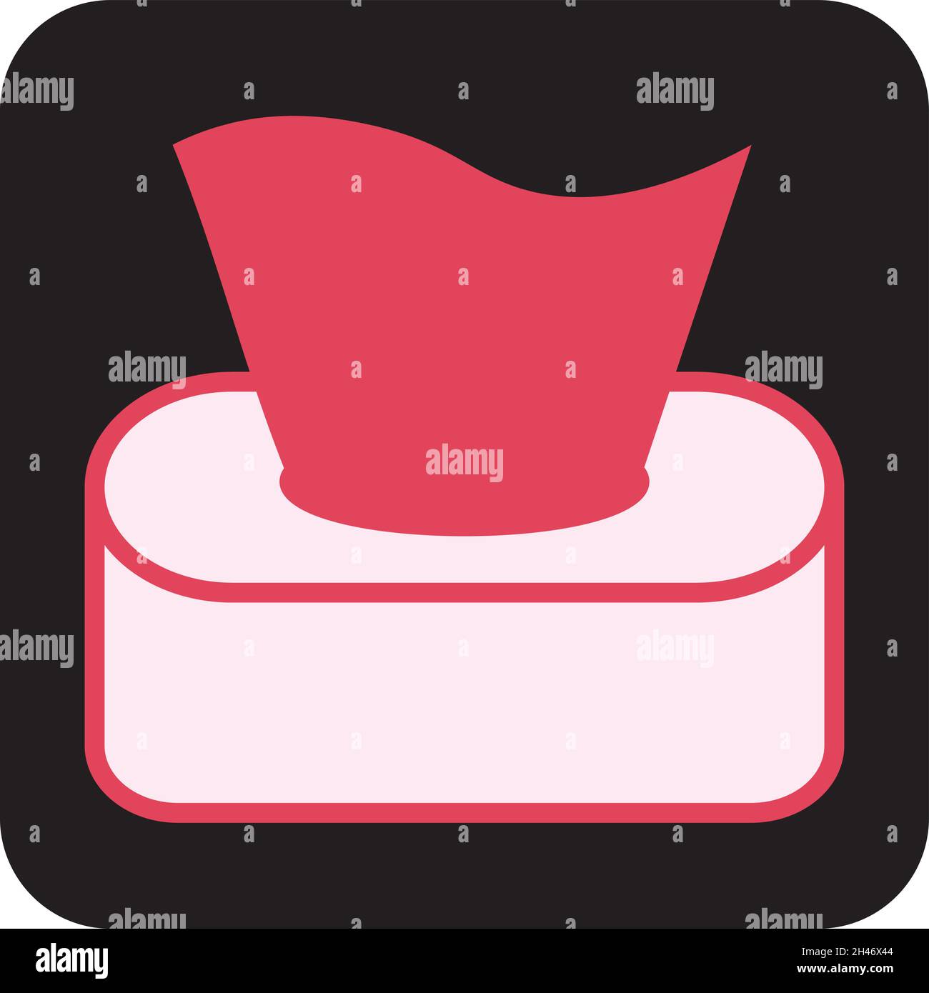 Menstrual sanitary napkin, illustration, vector, on a white background ... Menstrual sanitary napkin, illustration, vector, on a white background ...