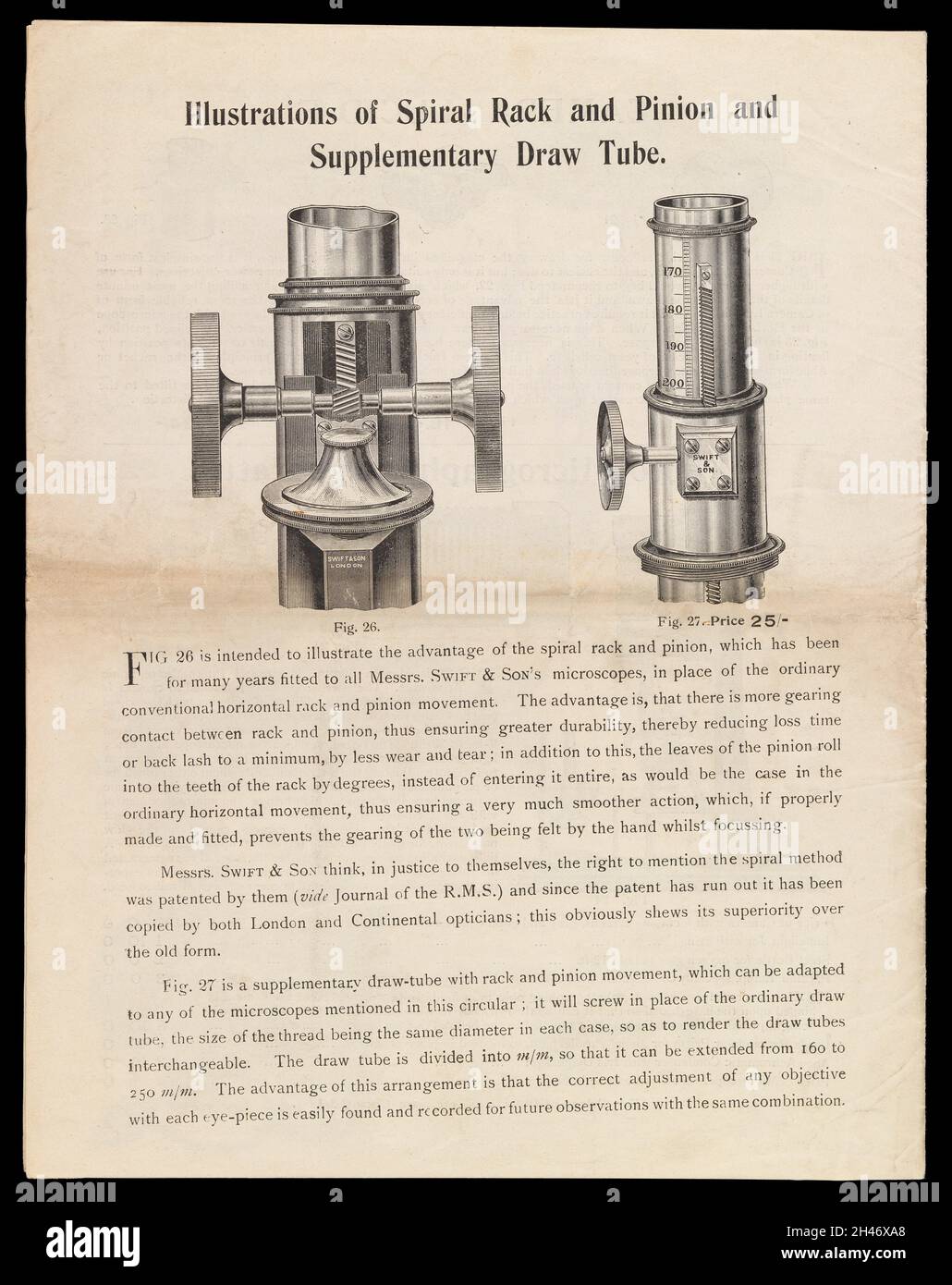 Swift microscope hi-res stock photography and images - Alamy