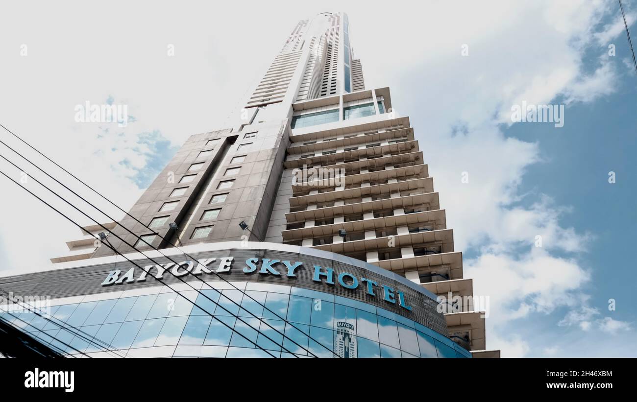 Multi Use Building Baiyoke Sky Hotel Pratunam Bangkok Thailand Stock ...
