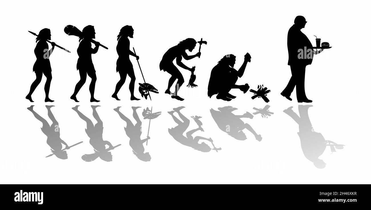 Obese man walking Cut Out Stock Images & Pictures - Alamy